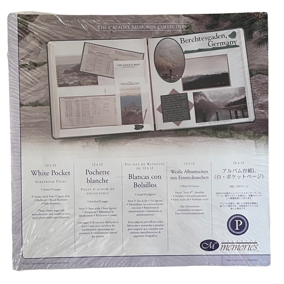 Creative Memories | Office | Pocket Pages Creative Memories Scrapbook ...